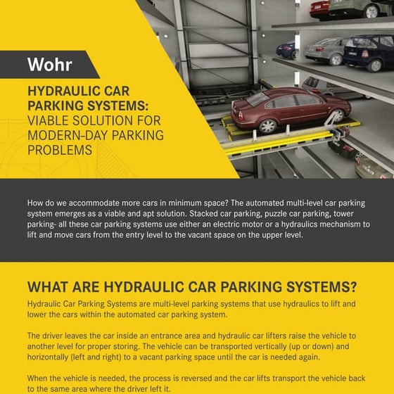 Automated Car Parking Systems From Wohr | PDF