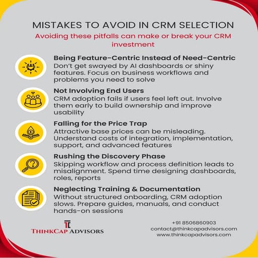 Mistakes To Avoid In Selection Of Crm Software Pdf
