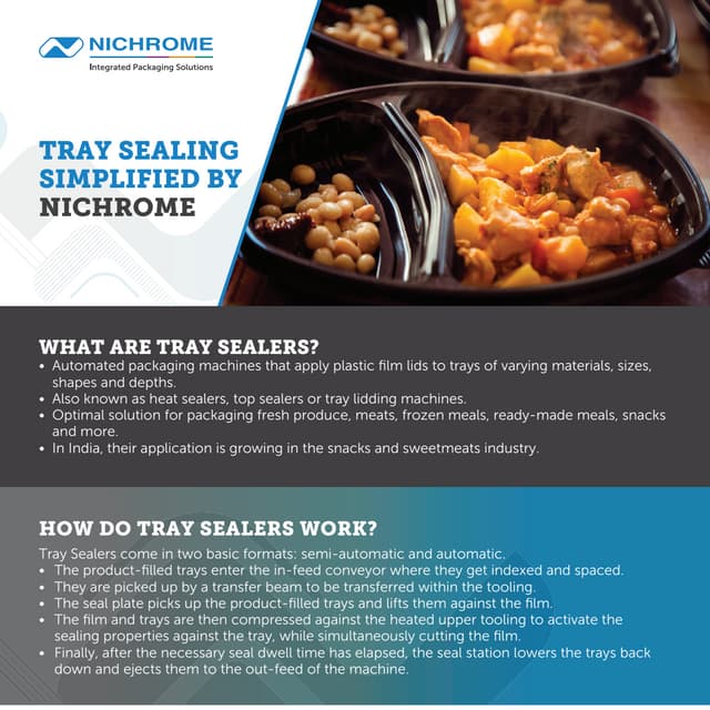 TRAY SEALING SIMPLIFIED BY NICHROME | PDF