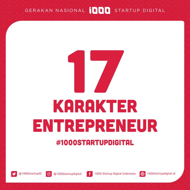 17 Karakter yang Harus Dimiliki Seorang Entrepreneur | PDF 17 Karakter yang Harus Dimiliki Seorang Entrepreneur | PDF