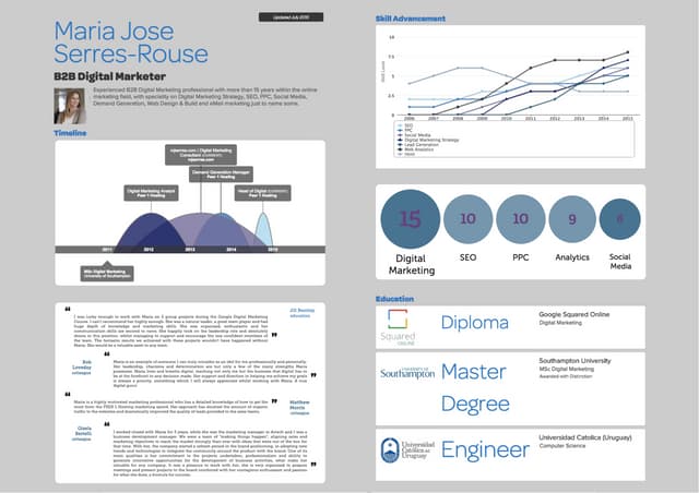 Ivan Radonjic - Infographic CV | PDF