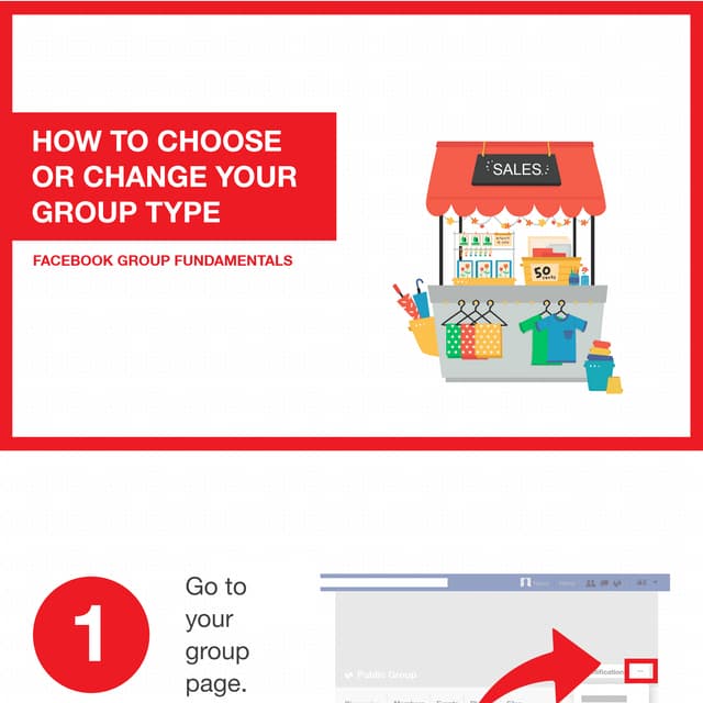 How to choose or change your Facebook Group type? [Infographic] | PDF