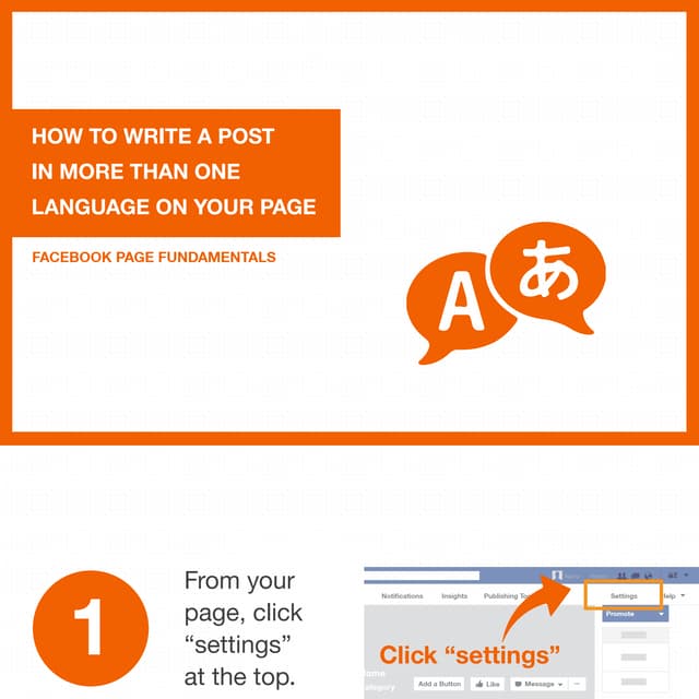 How to write a post in more than one language on your Facebook page ...