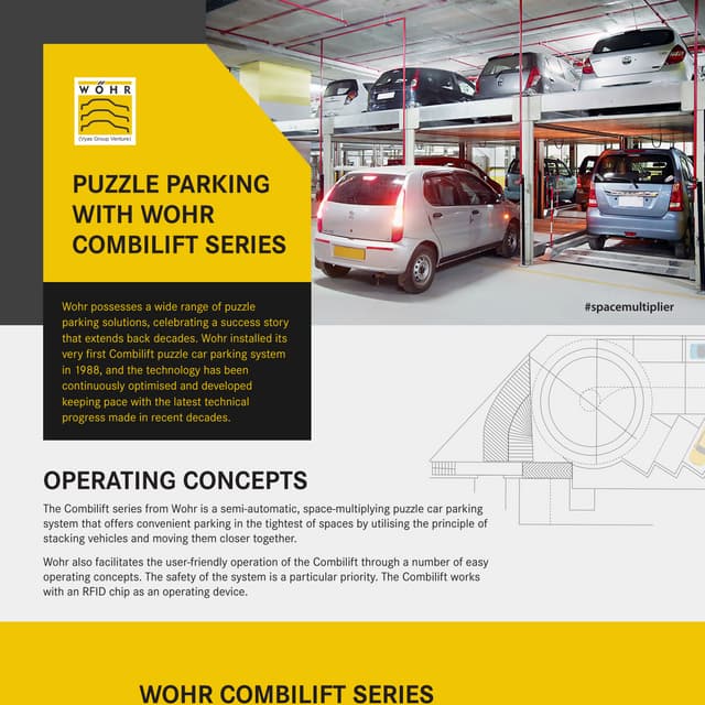 Puzzle Parking with Wohr Combilift Series | PDF