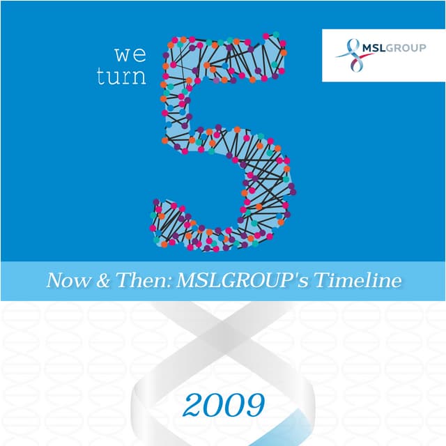 Infographic: MSLGROUP Turns 5 | PDF