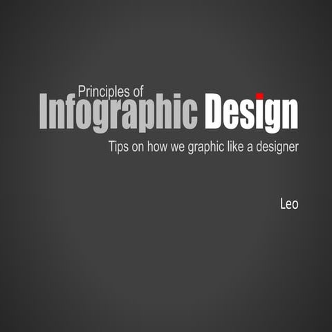 Principles of Infographic Design | PPT
