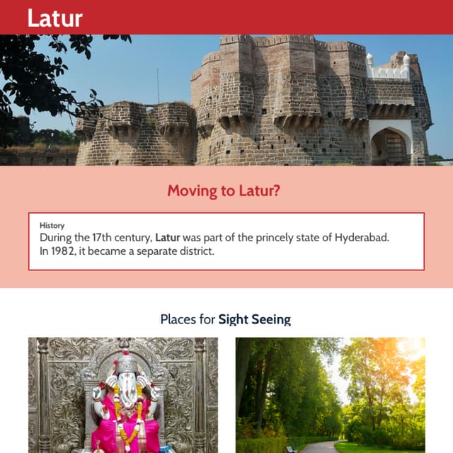 Moving to Latur | PDF