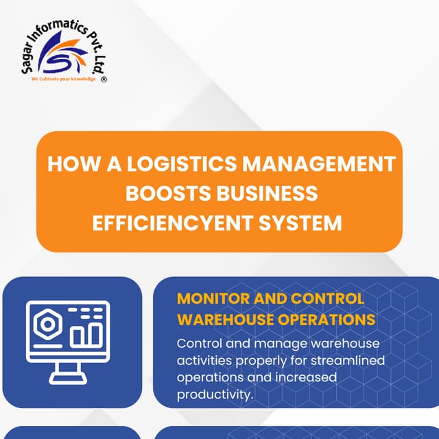 How a Logistics Management System boosts business Efficiency | PDF