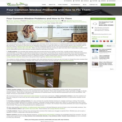 Four Common Window Problems and How to Fix Them | PDF