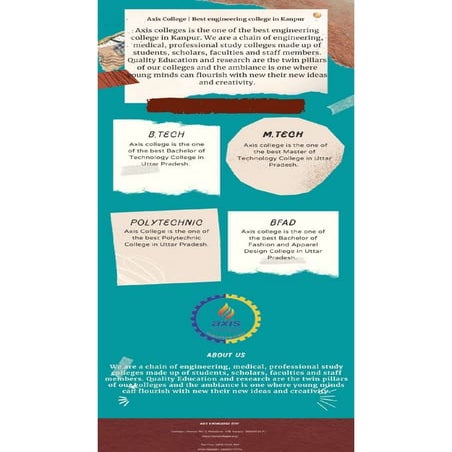 Axis Colleges | Best Engineering Colleges | PDF