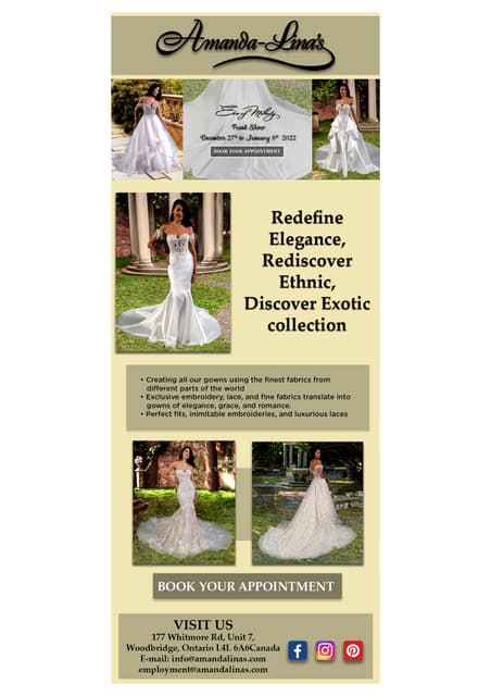 Abella Bridal Trunk Show | PDF