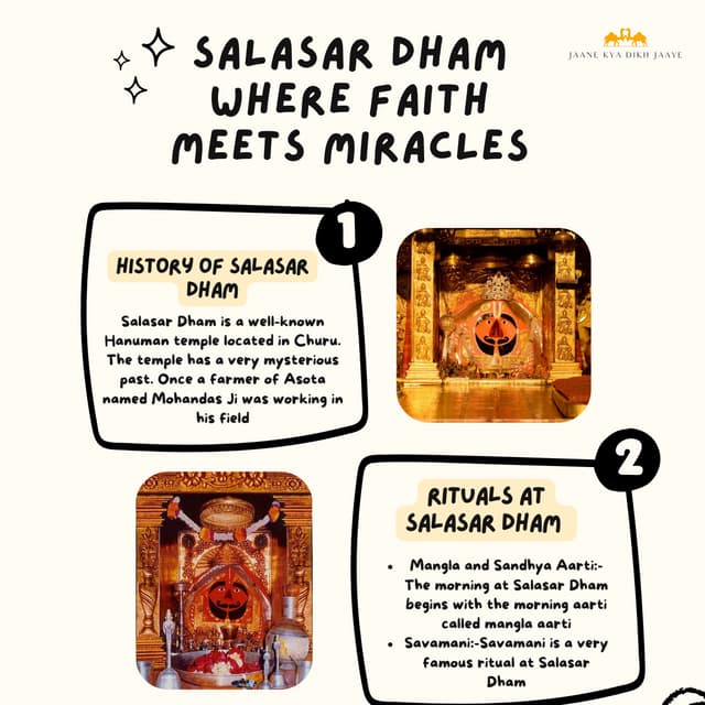 Salasar Dham – Where Faith Meets Miracles | PDF