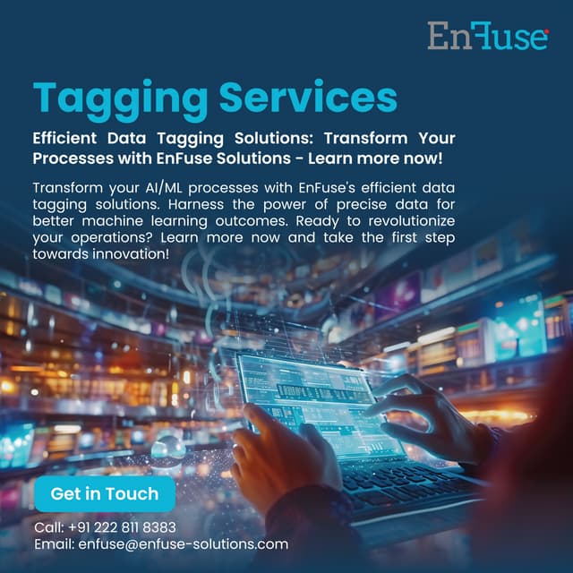 Efficient Data Tagging Solutions: Transform Your Processes with EnFuse Solutions - Learn more ...