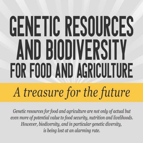 Genetic Resources and Biodiversity for Food and Agriculture | PPT