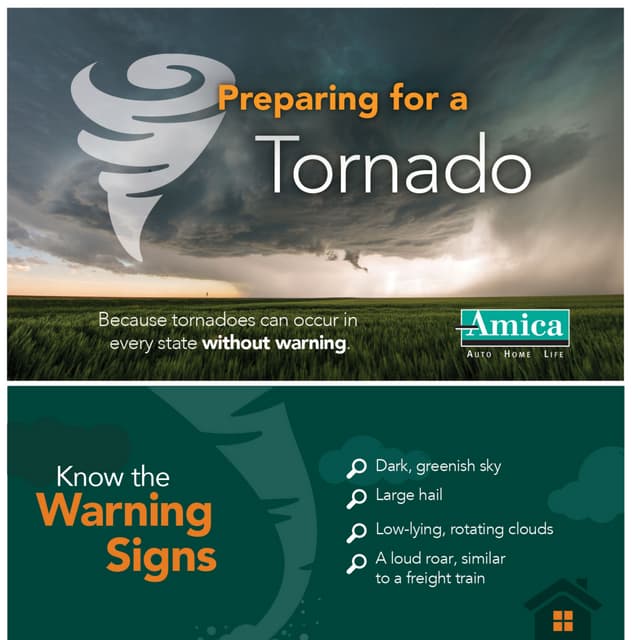 Preparing for a Tornado | PDF