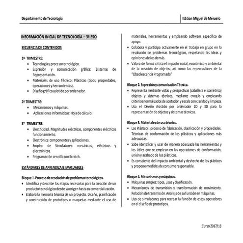 Info inicial 3 eso 2017 18 | DOCX
