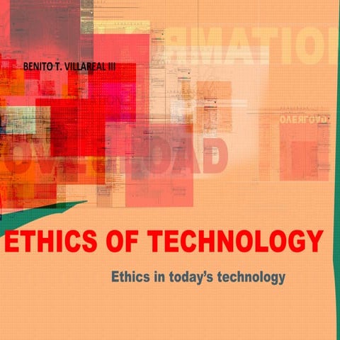 Ethics of technology | PPT | Environment | Science