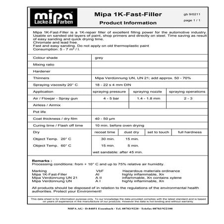 Info Mipa A40 | PDF