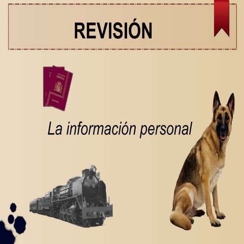 Info personal preguntas warm up | PPTX