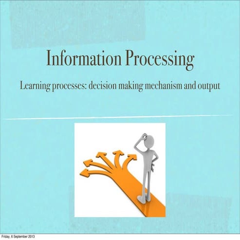 Info processing 4 | PPT