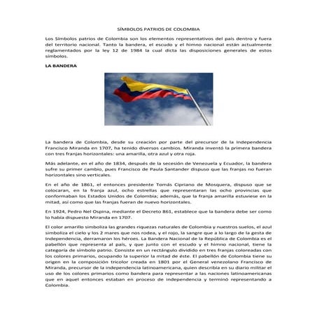 INFORMACIÓN GENERAL DE COLOMBIA | DOCX