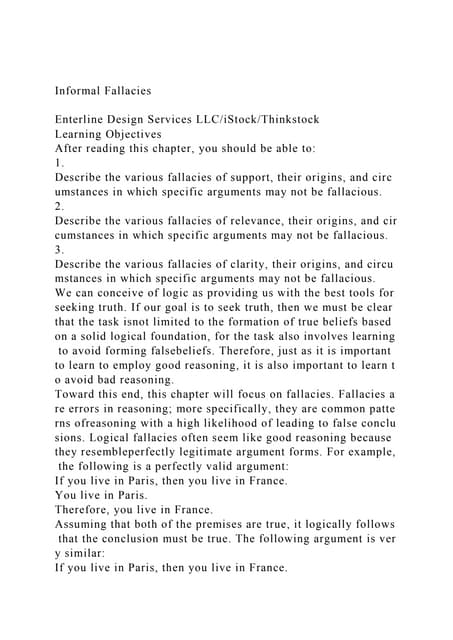 9 Logical Fallacies | PPT