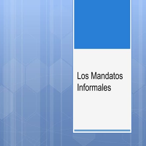 Informal commands | PPT