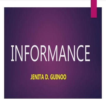 Informance | PPTX