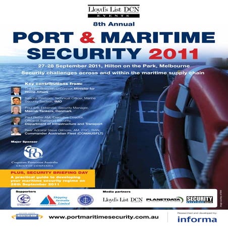 Port & Maritime Security 2011 | PDF