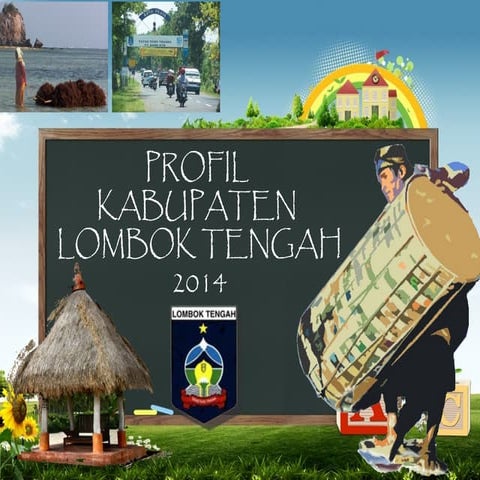 INFORMASI GEOGRAFIS LOMBOK TENGAH KABUPATEN.ppt