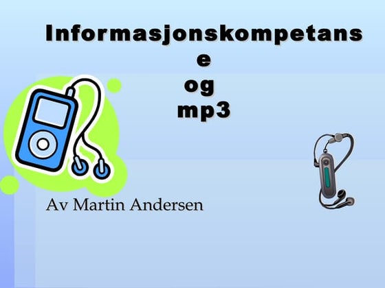 Powerpoint presentasjon | PPT