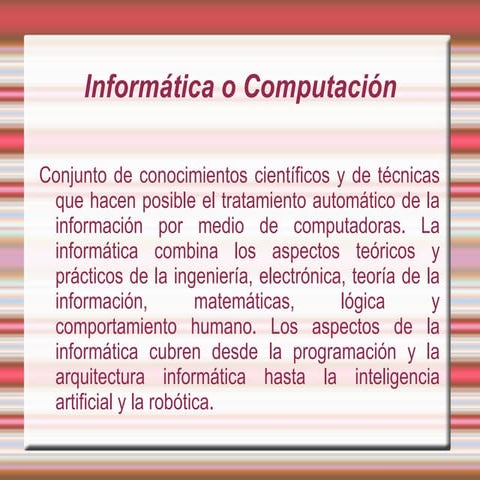 La informatica aplicada | PDF