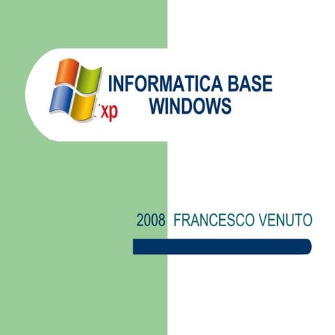 Informatica Base Windows | PPT