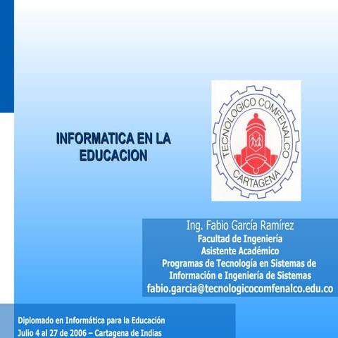 La computacion en la educacion | PPTX