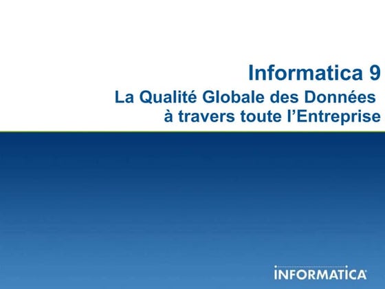 Informatica | PPTX | Computing | Technology & Computing