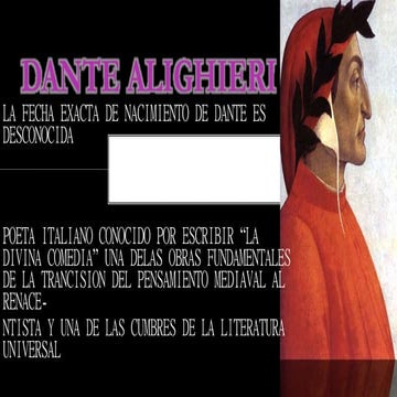 Dante aliguieri | PPTX