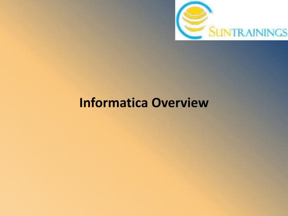 Informatica Transformations with Examples | Informatica Tutorial ...
