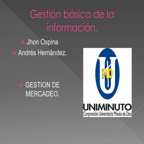 Informatica uni | PPTX