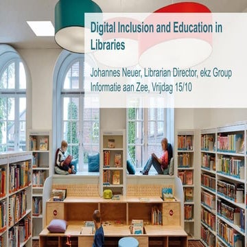 Digital inclusion and education in libraries | PDF