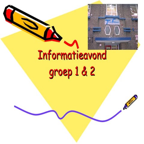 Informatieavond groep 1/2 | PPT
