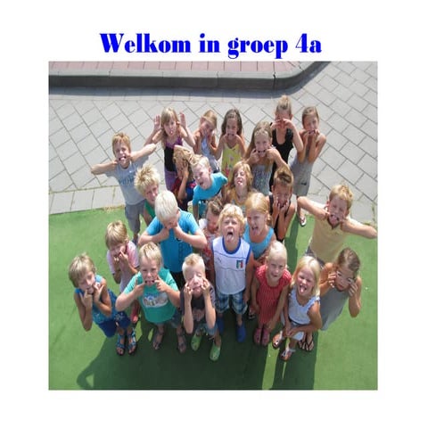 Informatieavondgroep 4 en 4/5 | PDF