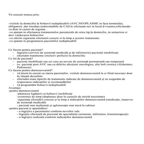 Informatii Pentru Medici | DOC