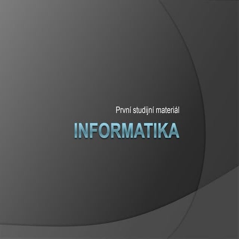 Informatika | PPTX