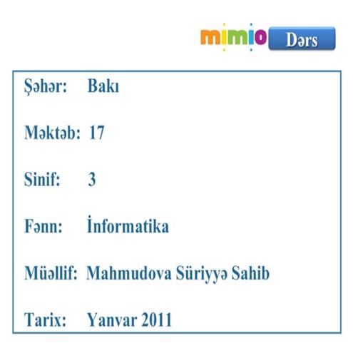 Informatika 3 17_mahmudova suriyya sahib | PPT