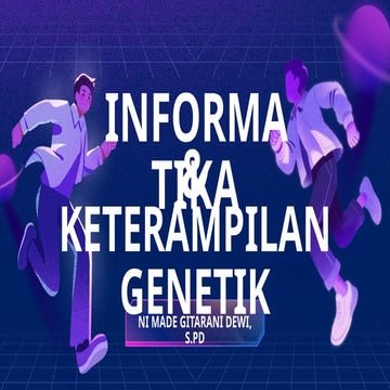 Informatika & Keterampilan Generik Kelas VII | PPTX