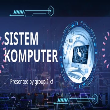 Materi Sistem Komputer untuk kelas X Fase | PPTX