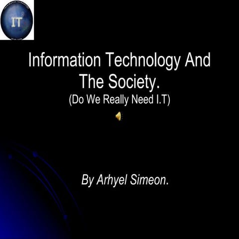 Information Technology | PPT