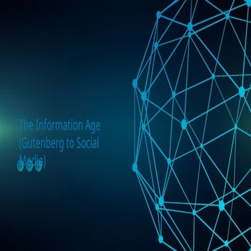 INFORMATION AGE(1st- STS REPORTING.pptx) | PPTX