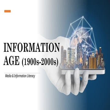 Evolution of Media: INFORMATION AGE 6.3.pptx