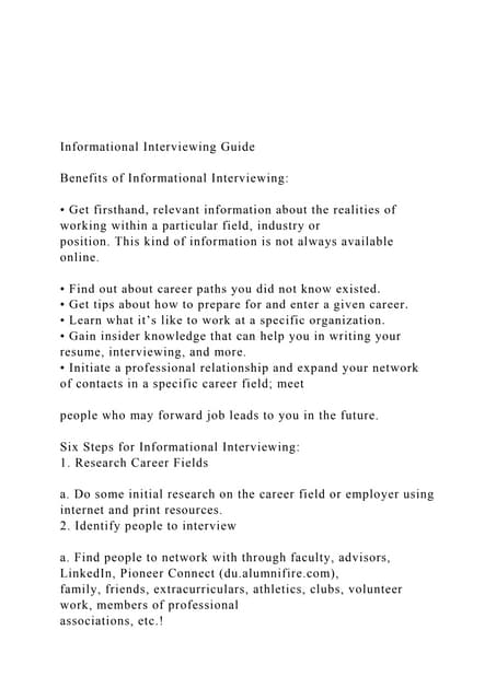 Job interview slides for self introduction | PDF